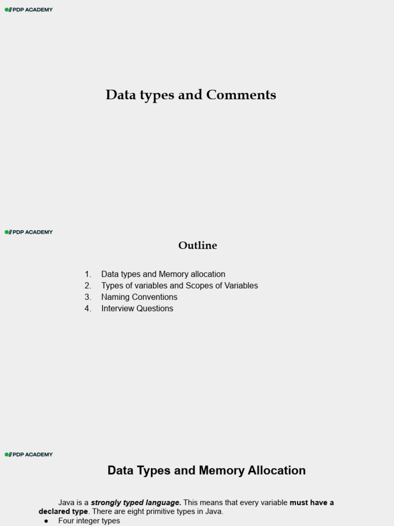 2.3 Data types | PDF | Variable (Computer Science) | Data Type 2.3 Data types | PDF | Variable (Computer Science) | Data Type