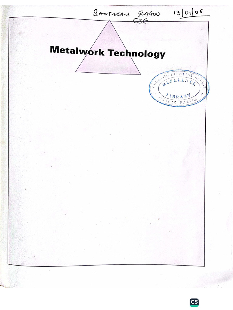 748550518 the MOTIVATE Series Metalwork Technology | PDF