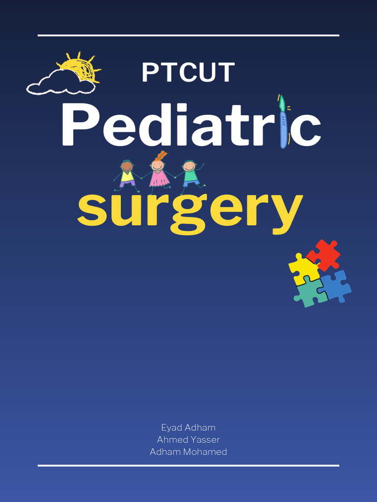 Pediatric Surgery 9 - Part 1 (Spinal Dysraphism) | PDF | Human Diseases ...