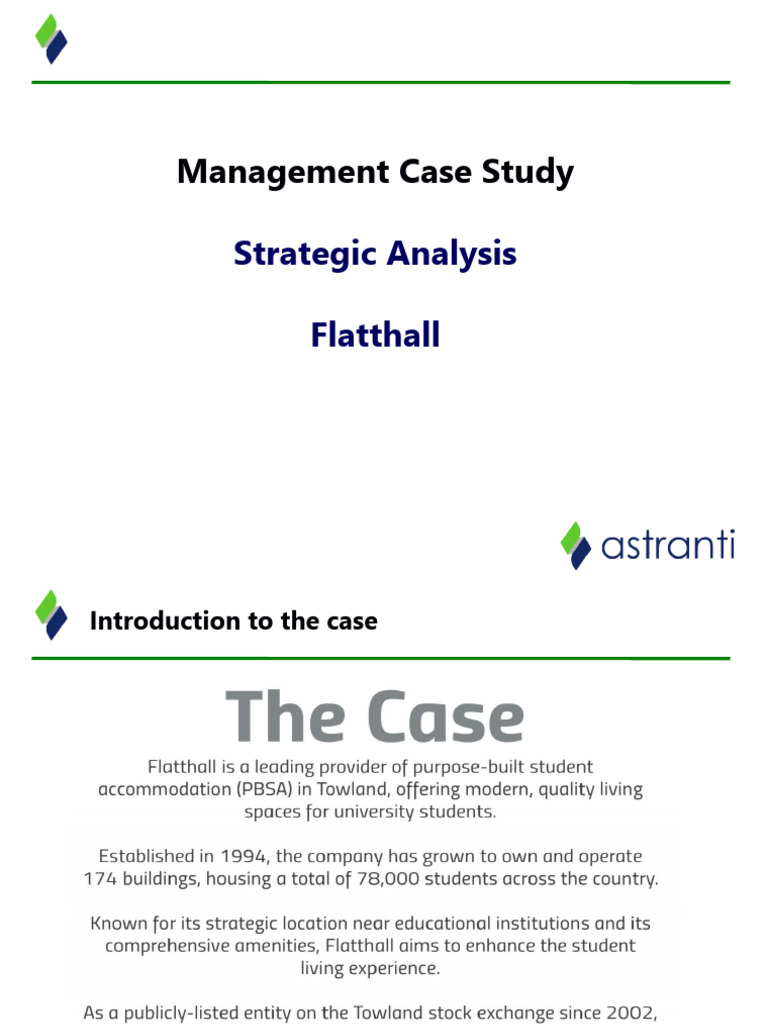 Strategic Analysis Case Study Overview | PDF | Competitive Advantage | Strategic Management