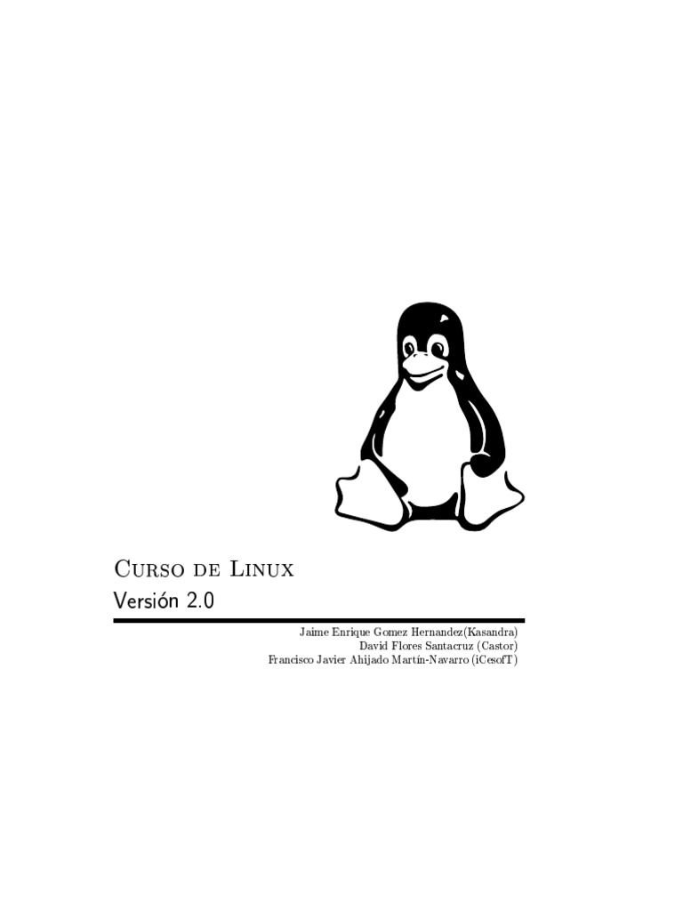 Curso de Linux v2.0 | PDF