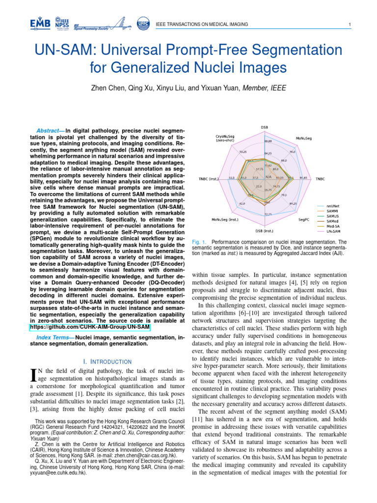 UN-SAM | PDF | Image Segmentation | Annotation