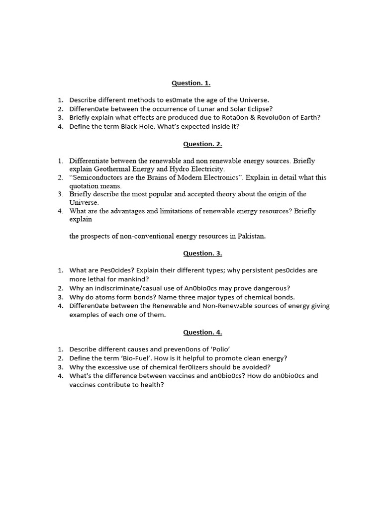 GSA Paper's 1a | PDF