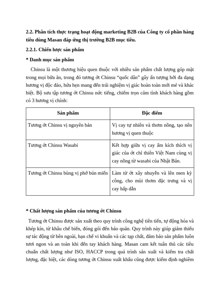 2.2. Phân Tích TH C TR NG Ho T Đ NG Marketing B2B | PDF