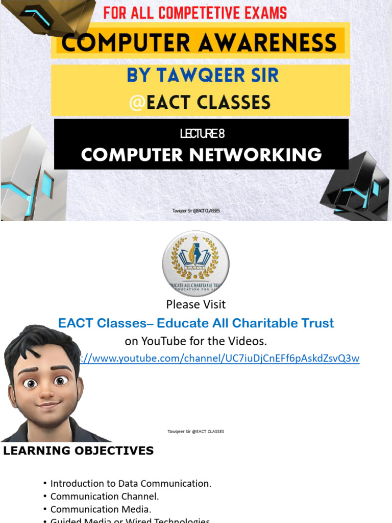 L8 - Computer Networks and Data Communications | PDF | Computer Network ...