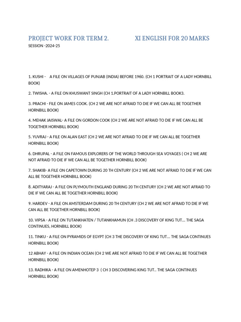 Xi Eng Project | PDF | Tutankhamun