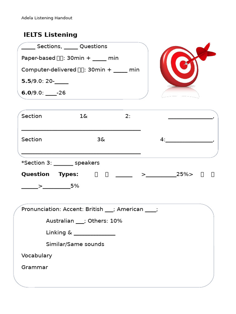 Listening Handout | PDF