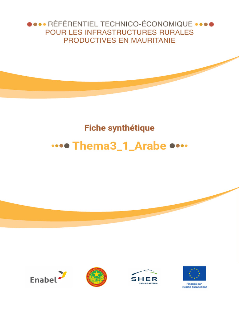 Fiche-Synth Thema3 1 Arabe | PDF