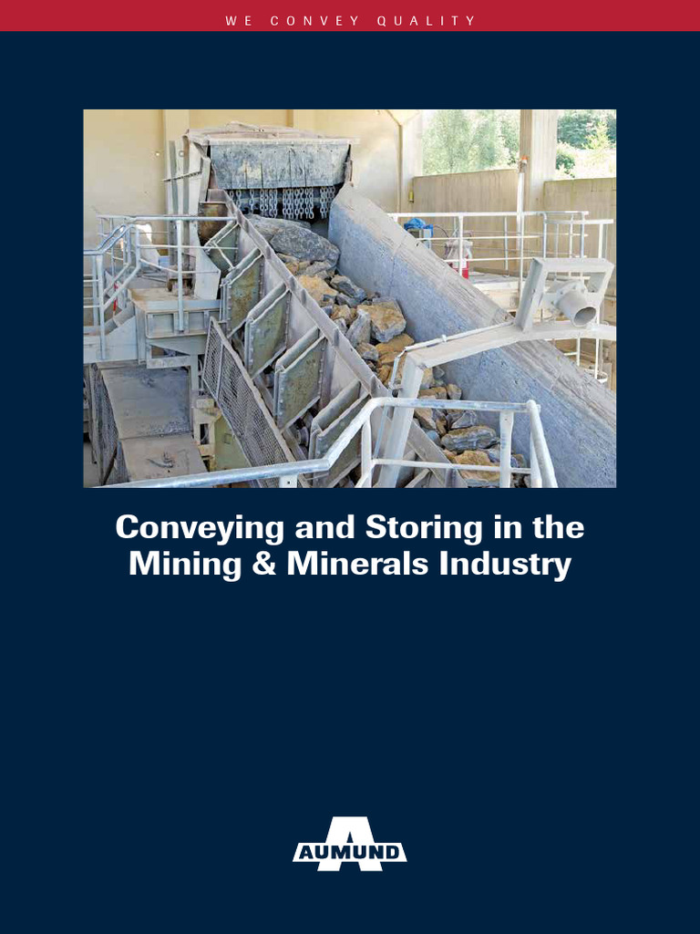 AUMUND - Conveying and Storing in The Mining Minerals Industry | PDF ...