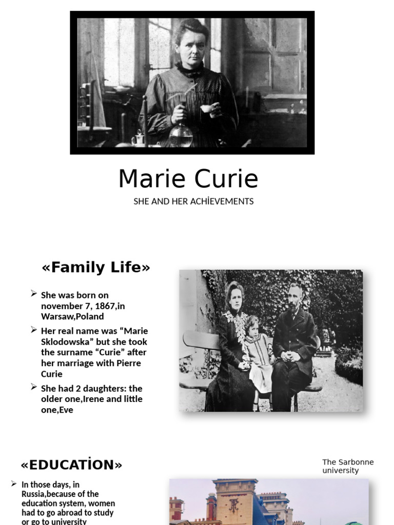 Marie Curie | PDF