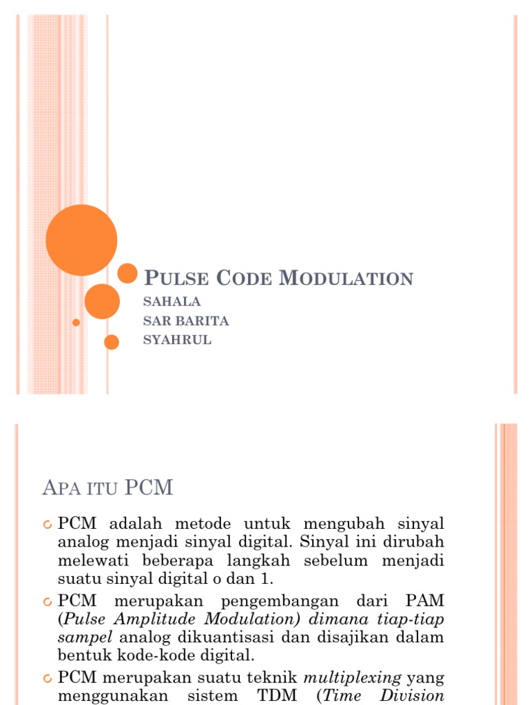 PCM | PDF