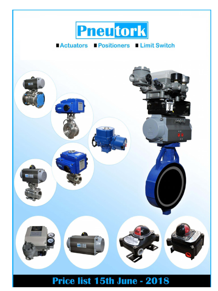 Industrial Pneumatic Products | PDF | Valve | Actuator