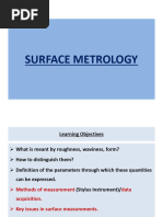Asme B46-1-2019 | PDF | Surface Roughness | Wavelength