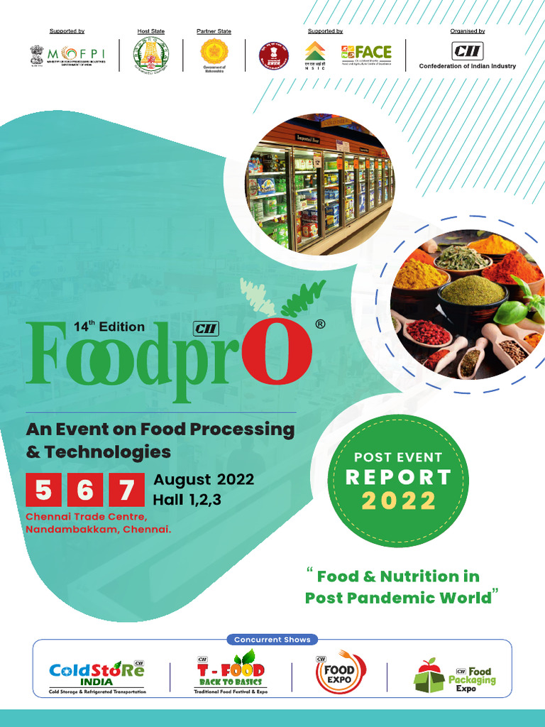 Foodpro 2022 - Post Event Report - Final | PDF