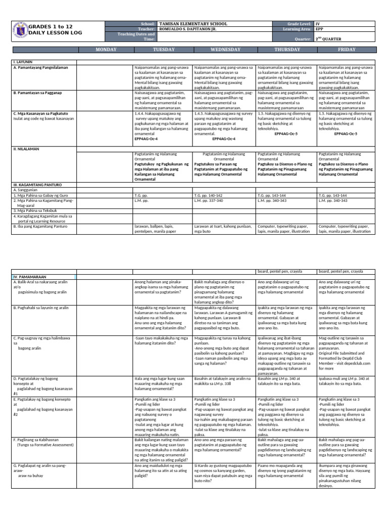DLL_EPP 4_Q2_W3 | PDF