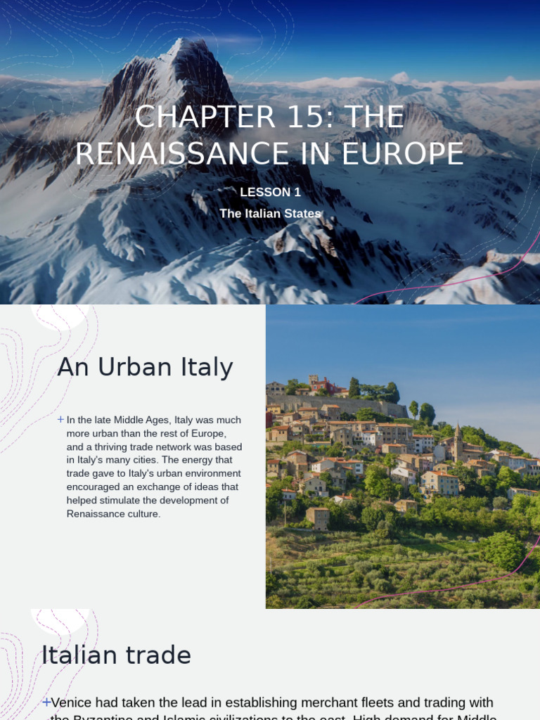 15.1 The Renaissance in Europe-The Italian States | PDF | House Of ...
