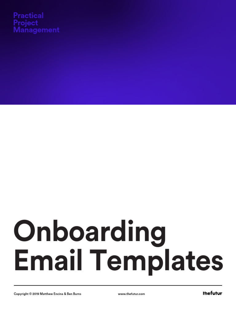 09-Welcome-Aboard-Email-Template | PDF