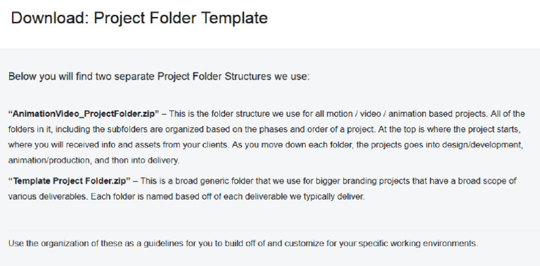 08-Download - Project Folder Template | PDF