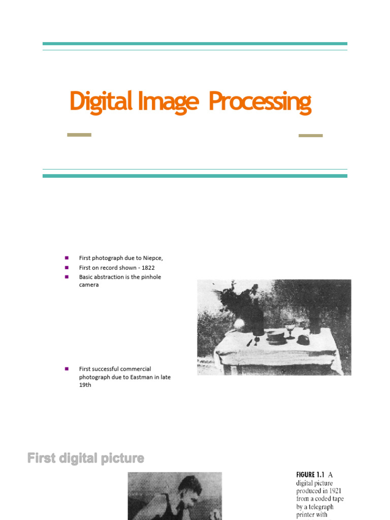 Lec_1 | PDF | Image Segmentation | Digital Image