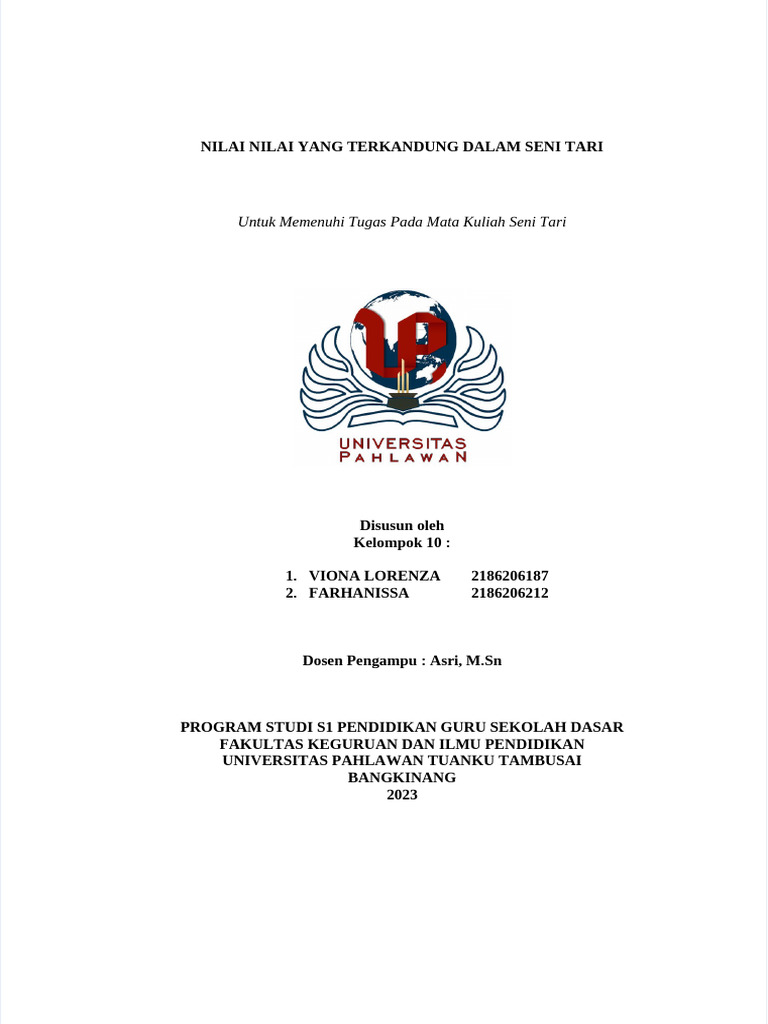 KLP 10 Seni Tari | PDF