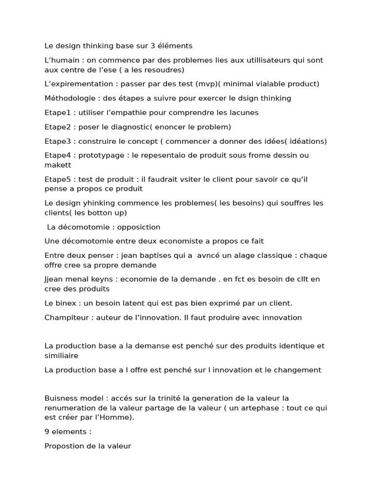 Design Thinking en 3 Étapes Gratuites | PDF | Design thinking