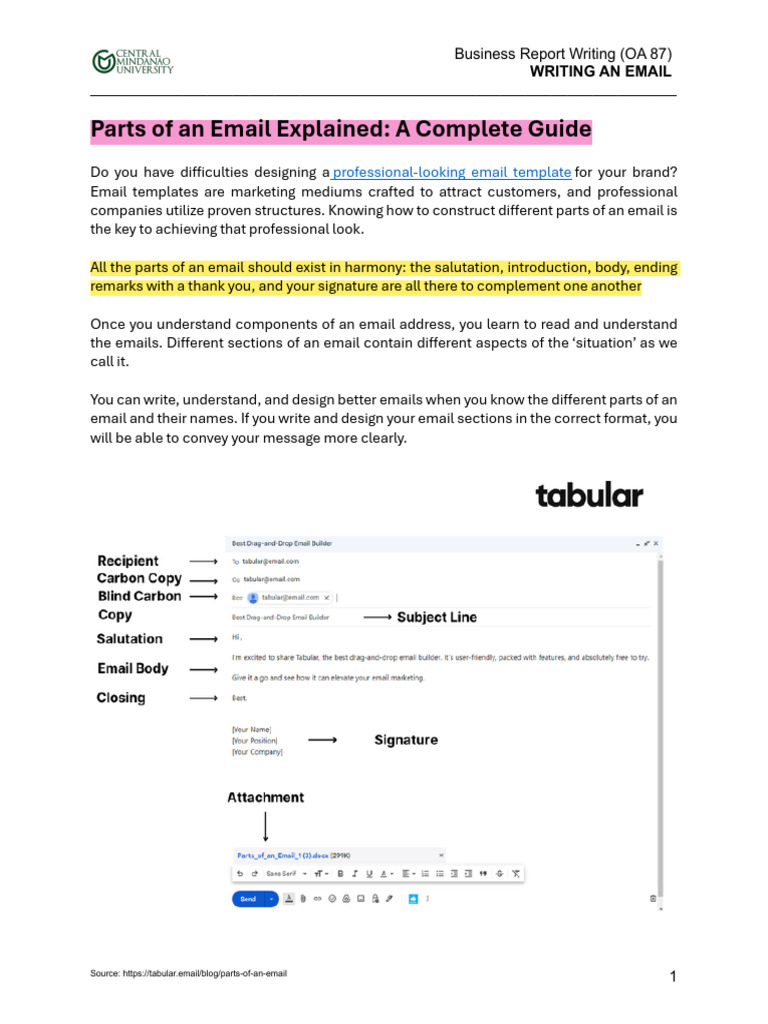 Understanding Email Components | PDF | Hyperlink | Email Spam