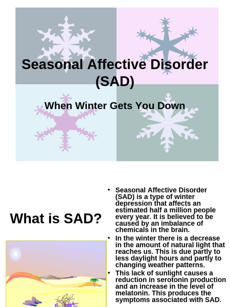 Understanding Seasonal Affective Disorder | PDF | Diseases And ...