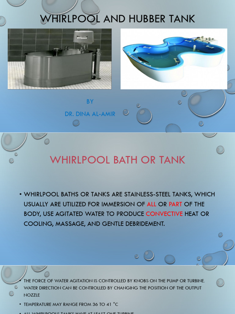 5th Whirlpool and hubbard tanks | PDF | Wound | Arthritis