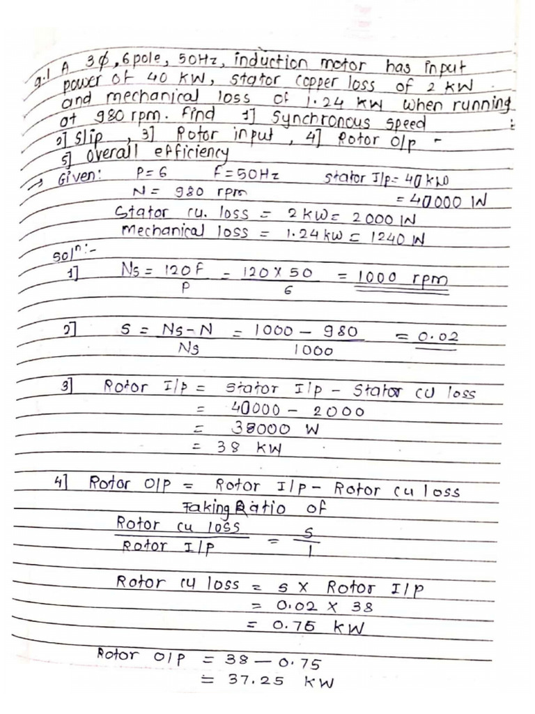 ACM Numerical Efficiency Cal | PDF