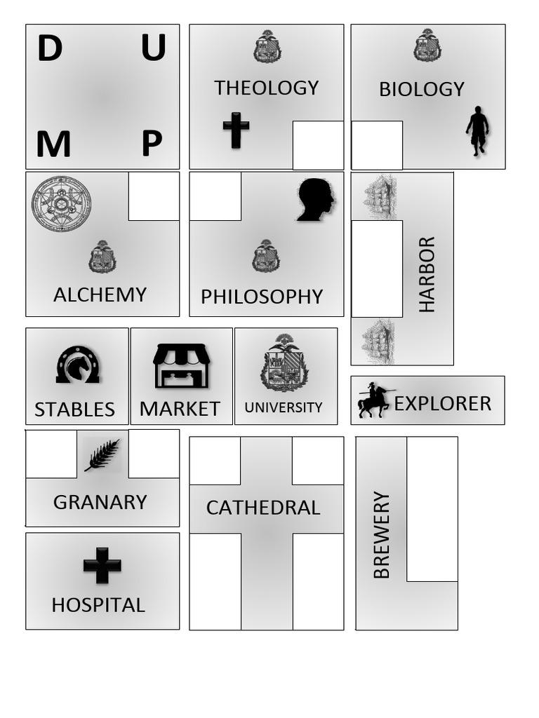 Counter Sheet - 3 Buildings | PDF