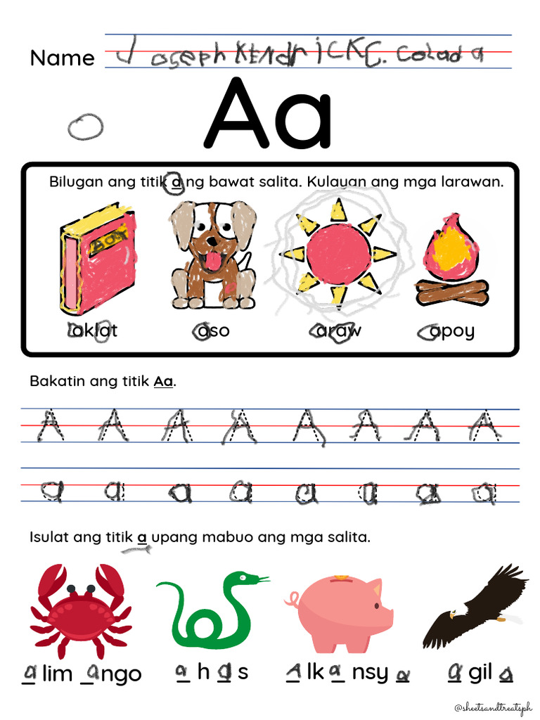 Filipino Alpabeto | PDF