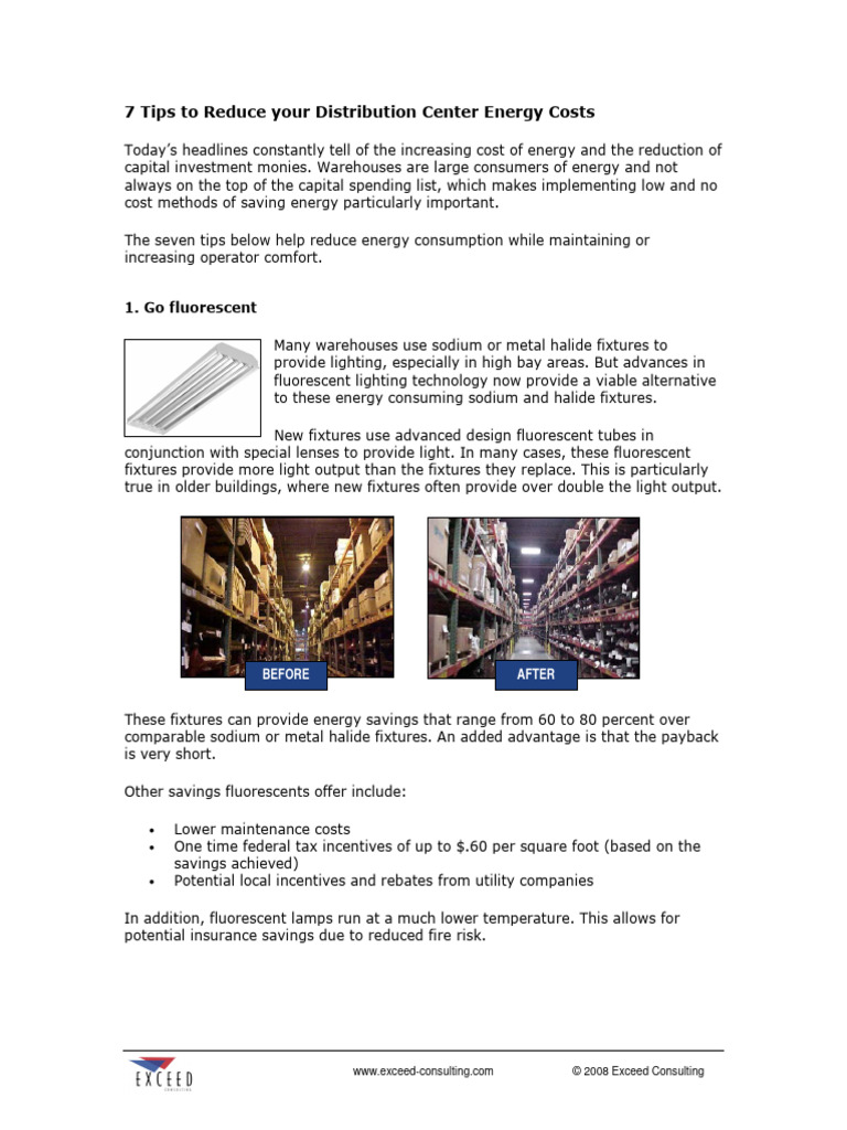 Exceed Energy Tips | PDF