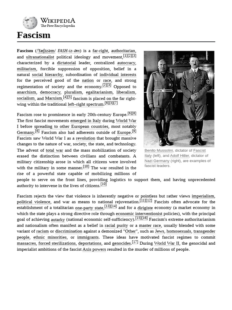 Fascism | PDF | Fascism | Corporatism