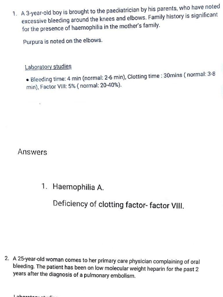 PBL Blood Physiology | PDF