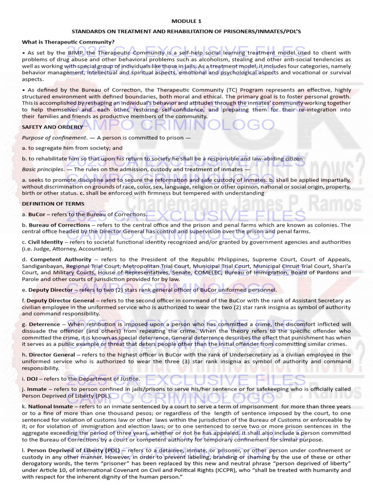 TCMP_unlocked | PDF | Prison | Psychiatry