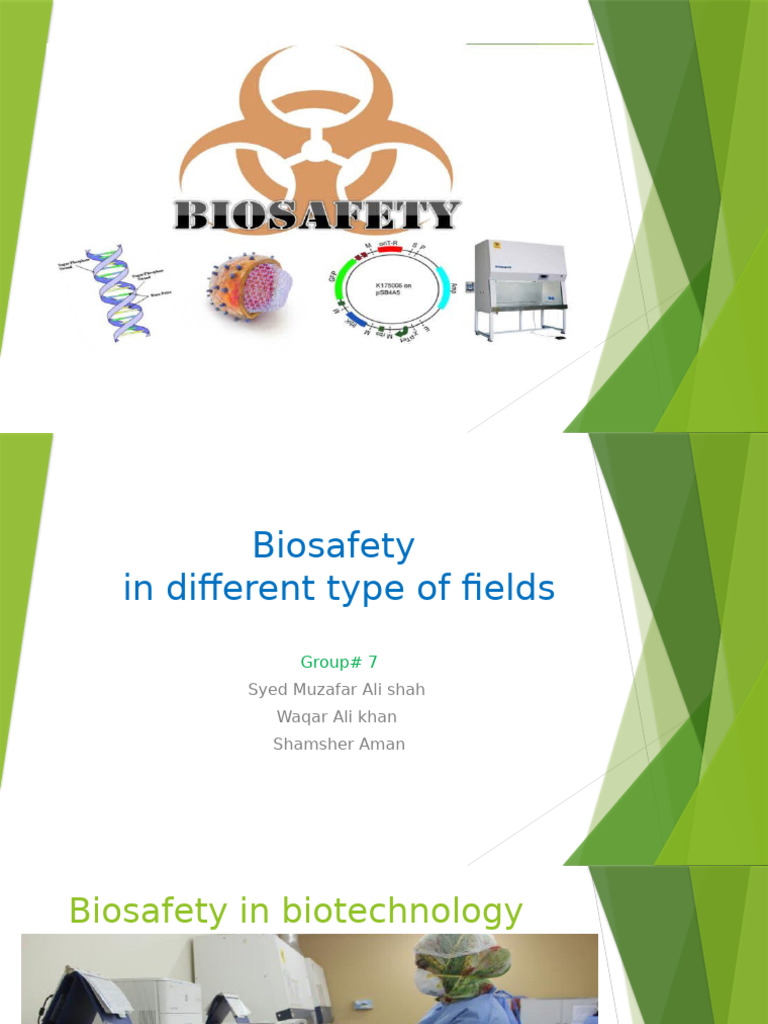 Biosafety Presentation | PDF