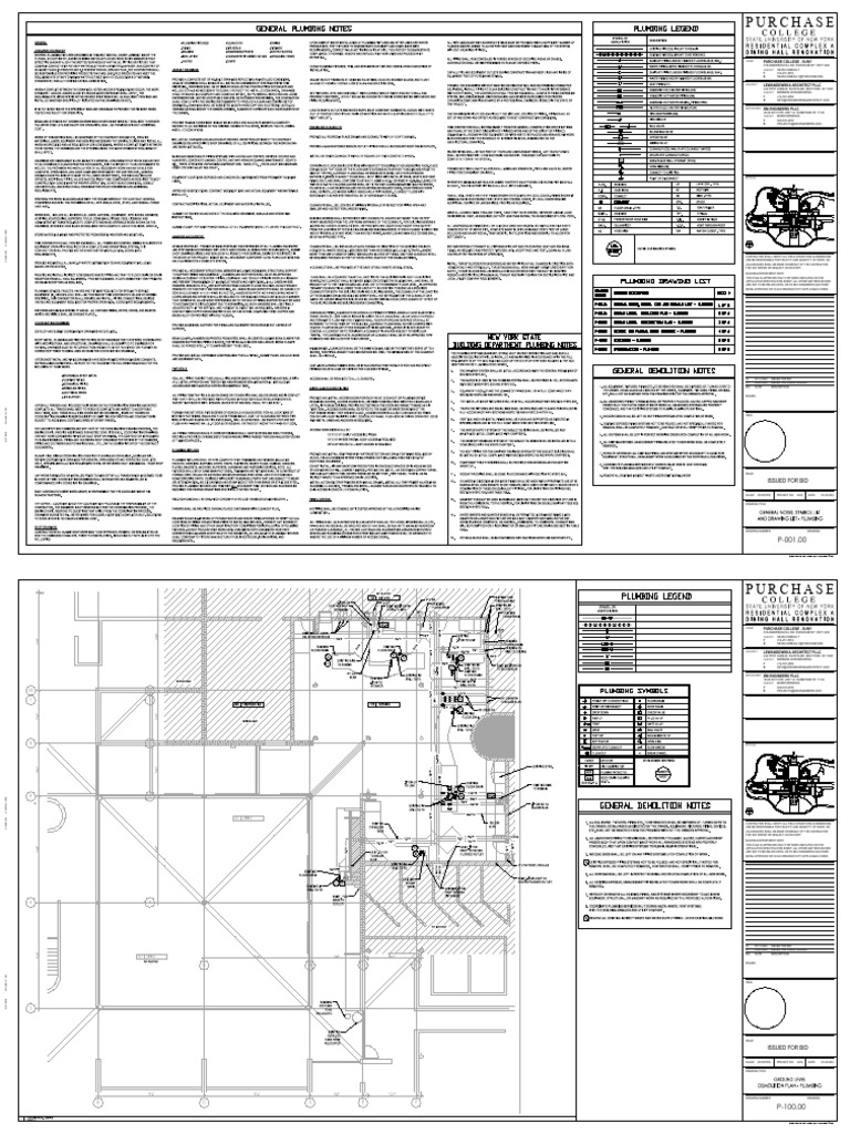 Su 061224 5 Plumbing Bid Setpdf | PDF | Plumbing | Pipe (Fluid Conveyance)