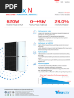 Data Sheet-144 HC - Bifacial TOPCON Dual Glass 560-590 WP | PDF | Solar ...