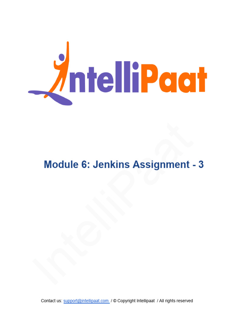 Assignment 3 – Jenkins | PDF