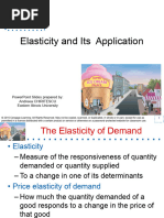 Chapter 5 Elasticity and Its Application | PDF | Elasticity (Economics) | Demand