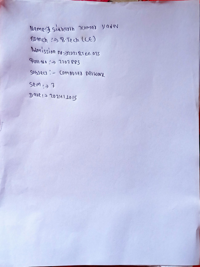 Computer Network Pdf