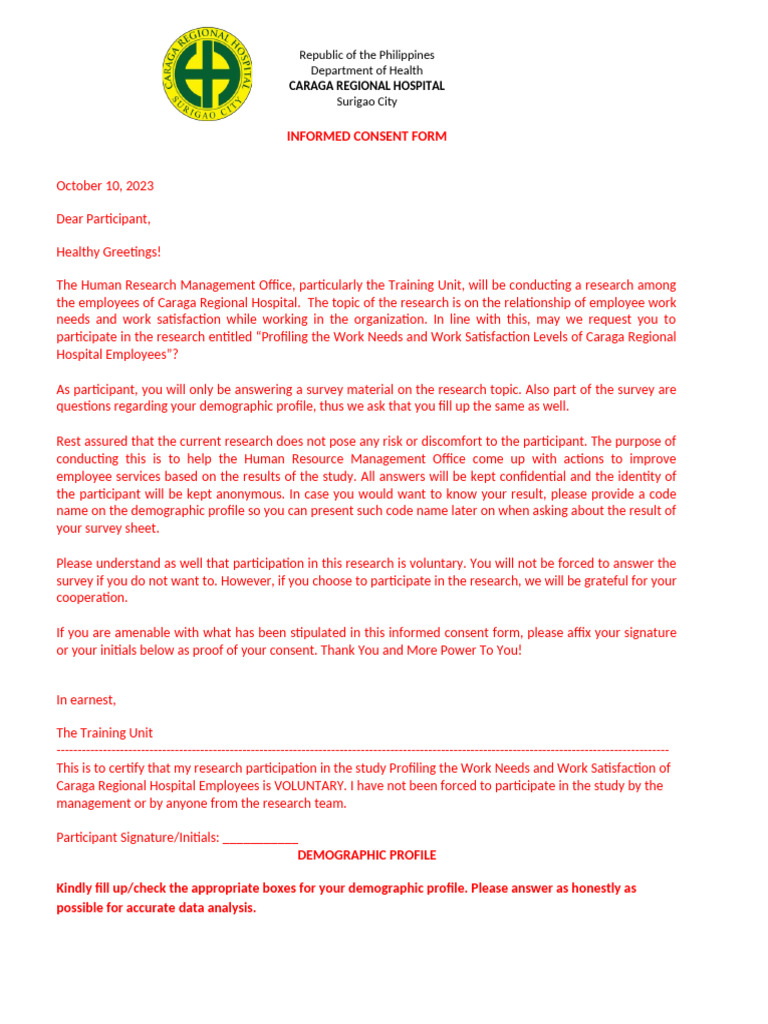 Employee Satisfaction Survey Final 2023 | PDF | Business | Social Psychology