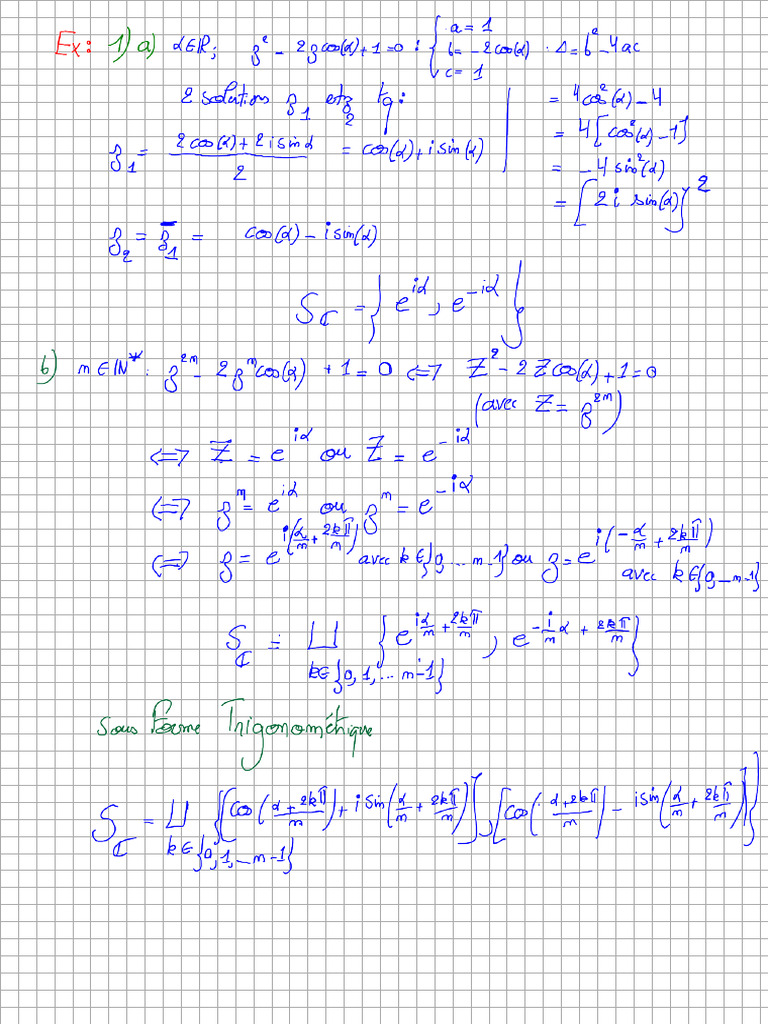 Correction Exercice 1 | PDF