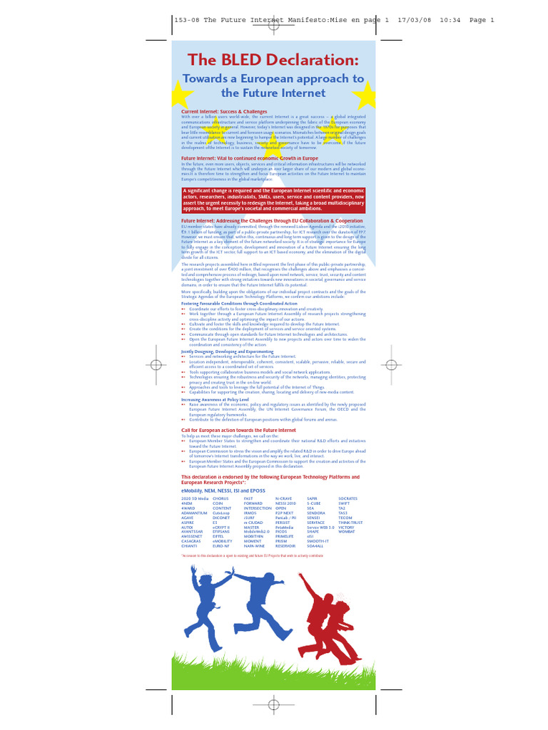 Bled_declaration | PDF | Internet | European Union