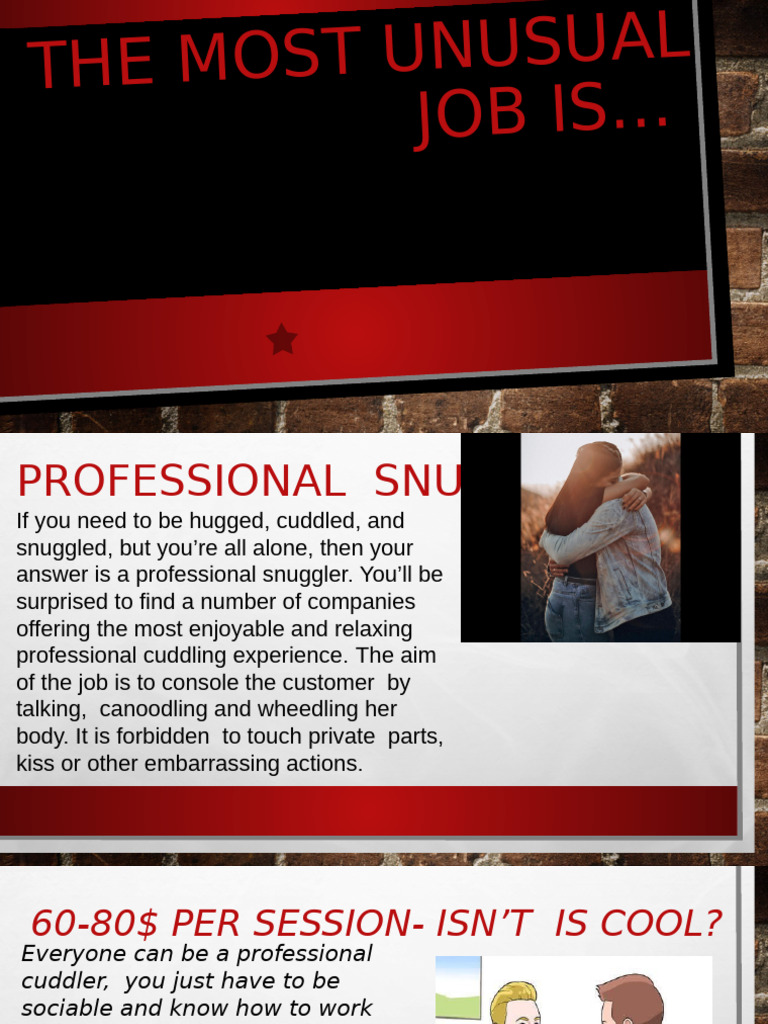 My Unusual Job | PDF