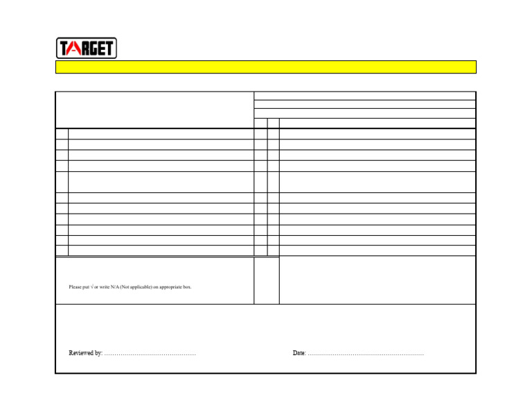 Generator Checklist Rev. 00 | PDF