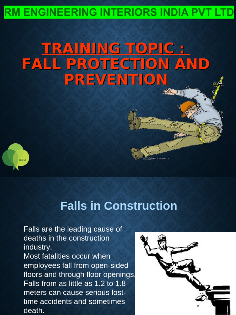 Fall Protection and Prevention - R&M | PDF | Safety