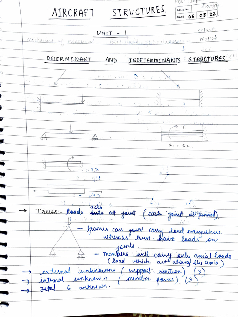 Structures Notes | PDF