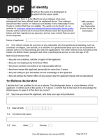 1st Referee Declaration MN1 | PDF | Passport | Public Law