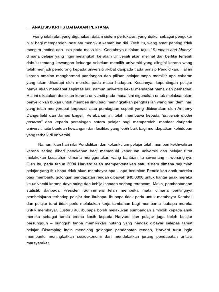 analisis kritis | PDF